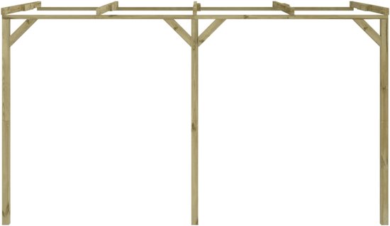 Pergola en bois vidaXL 2x4x2,2 m - Pergola - Pergolas - Pergola en bois ...