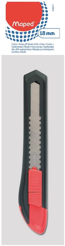 Maped 018211 stanleymes Zwart, Zilver Inklapbaar lemmet | bol