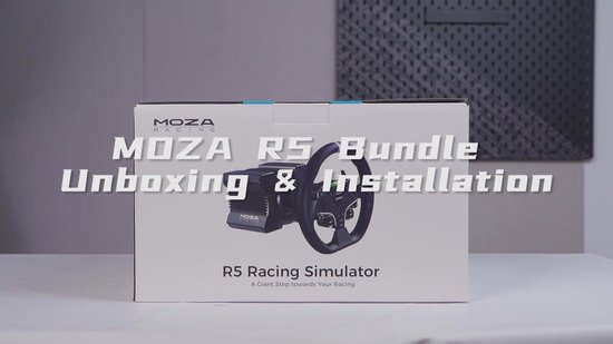 Moza Racing R5 Bundel - Direct Drive Wheel Base - ES Steering Wheel -SR-P Lite Pedals | bol