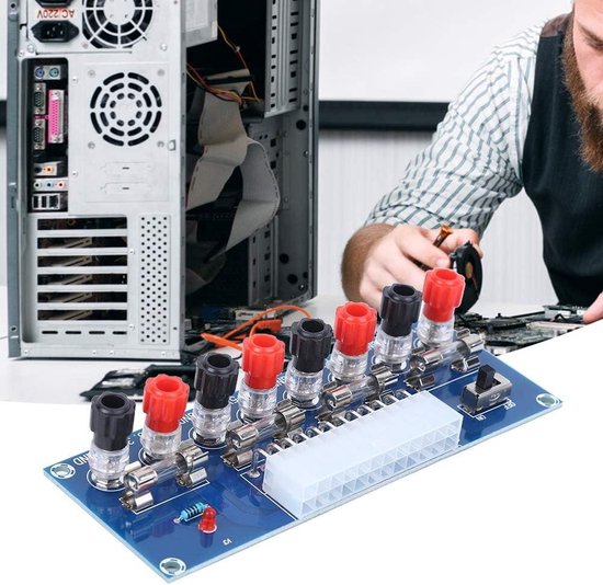 Desktop Computer Chassis Power Modules ATX Transfer Board Switchboard ...