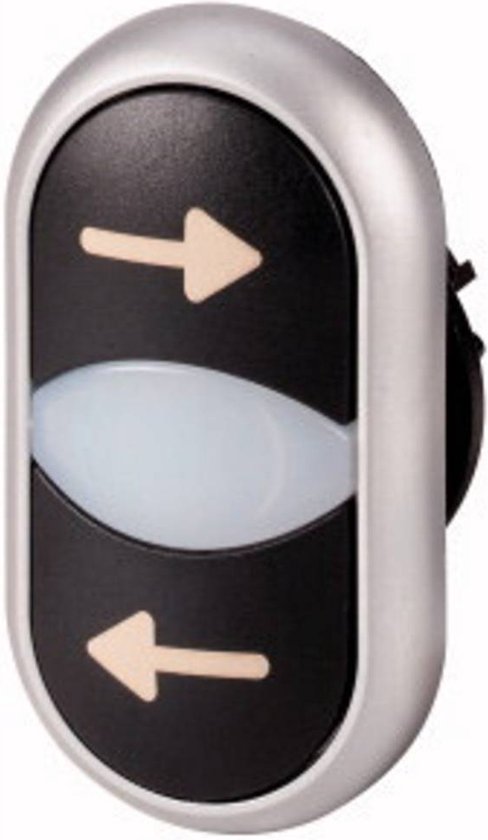 Eaton 105227 M22-DDL-S-X226/X26 Dubbele drukknop Kunststof frontring 1 stuk(s) | bol