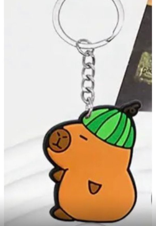 Akyol capybara - capybara sleutelhanger - knaagdier - sleutelhanger | bol
