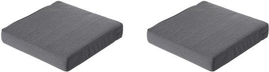 Madison - Lounge Profi-Line Zitkussen Manchester grey - Ca. 60x60 cm ...