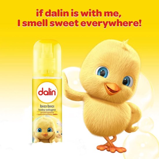 Dalin, Spray Baby Cologne, Bici Bici, Originele Badtijdgeur, 6 x 150 ml ...