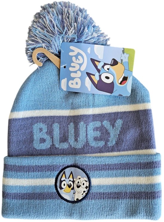 Bluey muts - Maat 52 - Disney - Winterset Bluey - Warm, schattig en ...