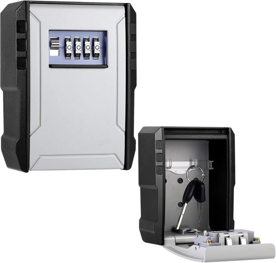 Sleutelkluis voor Buiten - Waterdicht Sleutelkastje met Cijfercode ...