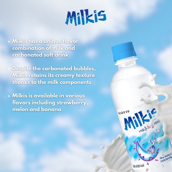 Lotte Milkis frisdrank - zoet en romig - 20 x 500ml | bol