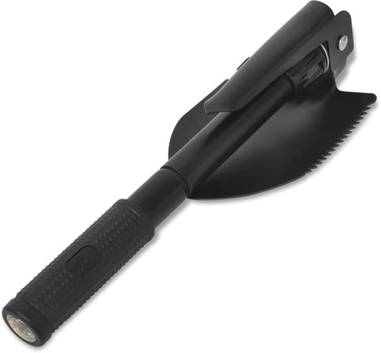 vidaXL Opvouwbare schep koolstofstaal zwart - Schep - Scheppen ...