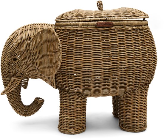 Riviera Maison Rustic Rattan Elephant Basket Deco - Rattan Pitriet ...