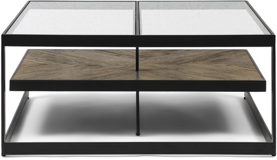 Rivièra Maison Salontafel Graydon 90x90CM | bol