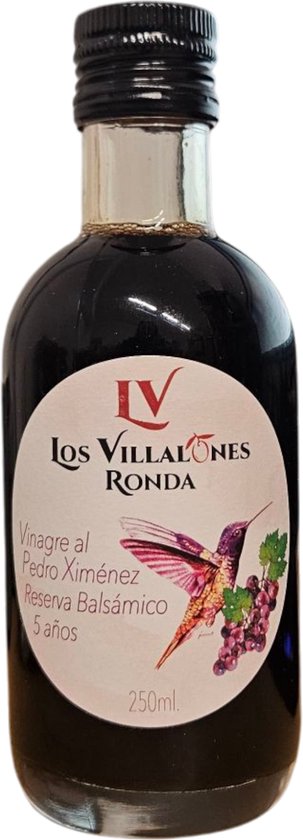 Los Villalones Sherry Azijn Pedro Ximenez Reserva 5 jaar 250ml | bol