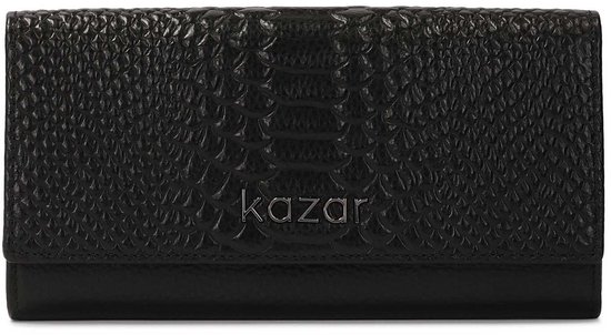 Large rectangular wallet with embossed design | bol