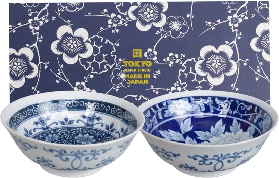 Tokyo Design Studio – Mixed Bowls – Ramenkom set – 2 Stuk – Met ...