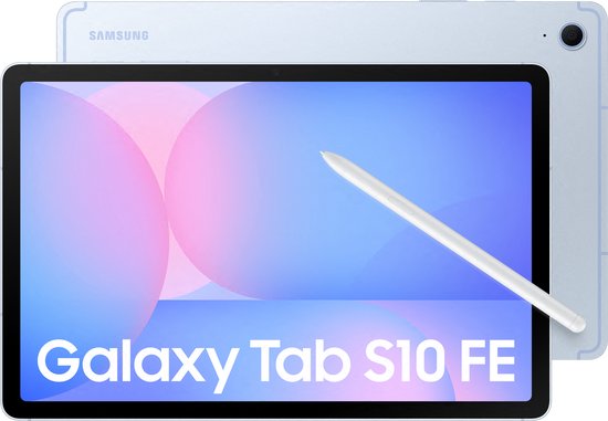 Samsung Galaxy Tab S10 FE - 128GB - Wifi - S Pen - Light Blue | bol
