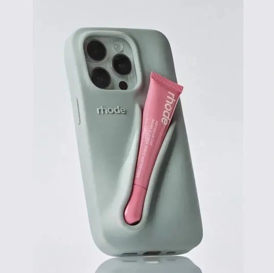 Rhode Lip Case - Telefoonhoesjes - DIY Functie - Grijs | bol