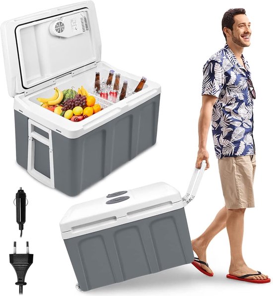 Elektrische Koelbox - voor Auto en Camping – Koelbox Elektrisch - Thermo-elektrisch... | bol