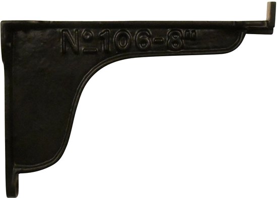 Robuuste Plankdrager met Industriële Uitstraling - Design N°106-8'', J ...