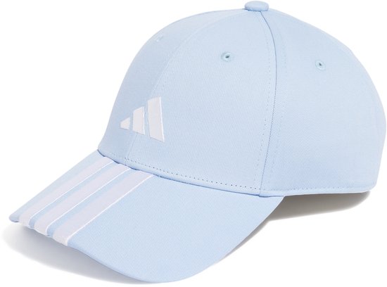 Adidas pet NL 3 strepen licht blauw/wit | bol