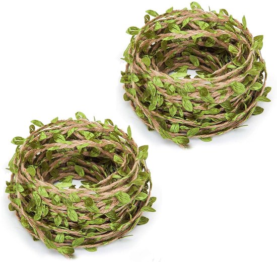 JGS ® Groene Decoratieve Klimop Slinger van 20 Meter voor ...