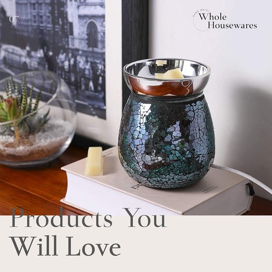 Whole Housewares Heldere Glazen Diffuser Flessen met Rietstokjes ...