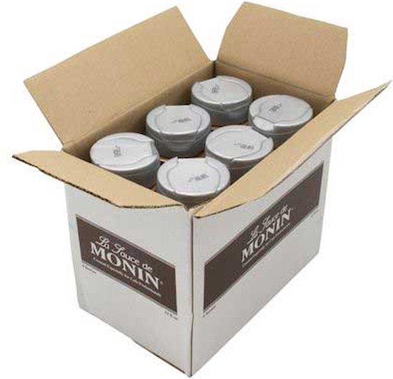 Monin Topping Dark Chocolate Sauce 6x 50cl (Voordeel Verpakking) | bol