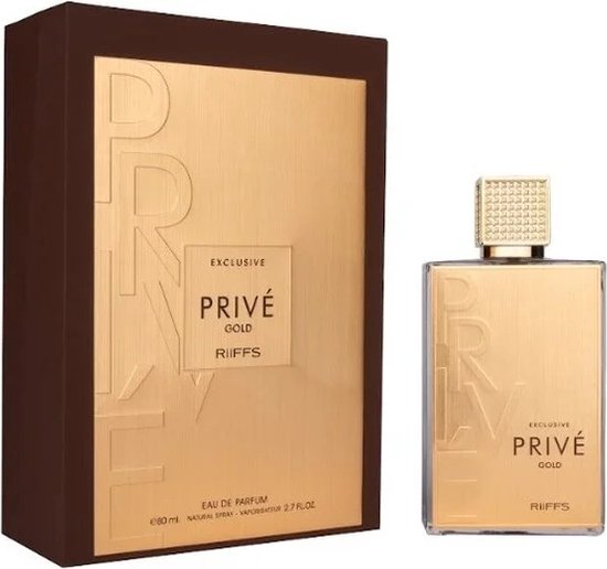 RiiFFS Exclusive Prive Gold EDP 80 ml Unisex | bol