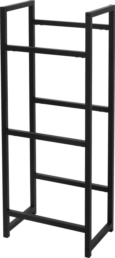 Drankenkrattenrek Drankenrek 3 kratten 47 x 31 x 116,5 cm antraciet ...