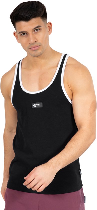Smilodox Men Stringer Owen - gewone fit mouwtop met ronde nek | bol