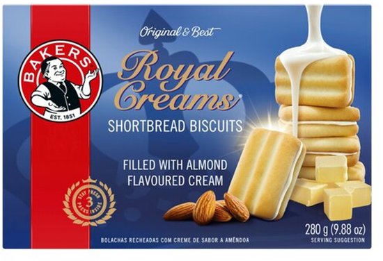 Bakers - Royal Creams 280g | bol