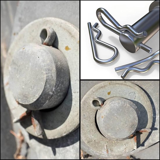 Splinten en Veerstekkers Set - Roestvrij Staal 304 - 210 stuks | bol