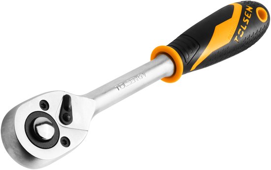 Tolsen Ratel 1/2 - Omkeerbare Ratelsleutel Industrial - 72-tands ratel ...