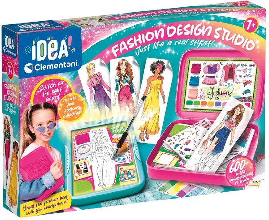 Clementoni Idea - Fashion Designer - Mode Ontwerpen Voor Kinderen ...