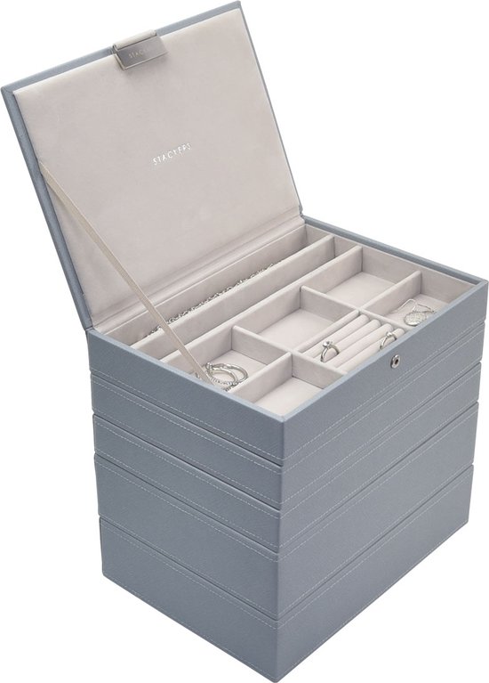 STACKERS DUSKY BLUE - Sieradendoos - Juwelendoos - Sieradenhouder ...
