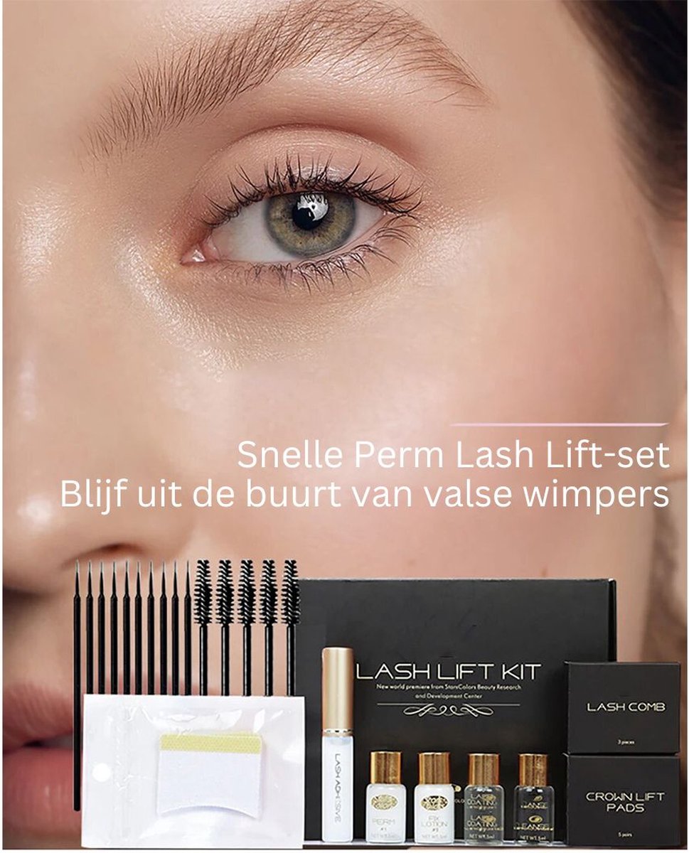 Luxe Lash Lift Kit - Wimperverf - Lash Lift Set - Brow Lift Kit - Lash ...