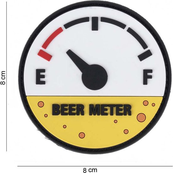 Embleem 3D PVC Beer meter | bol