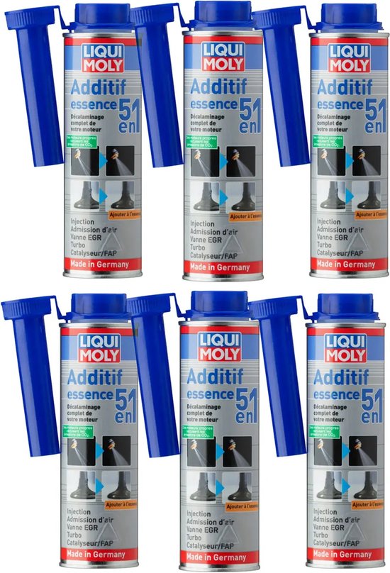 6x Liqui Moly Additief Benzine 5 In 1 BEHANDELING | bol