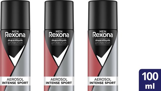 Rexona® - Deodorant Man - Spray - Men Maximum Protection Intense Sport ...