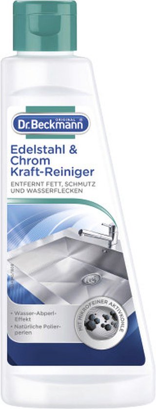 Dr. Beckmann - RVS en Chroom Reiniger - Keuken - Reinig en Glans - 250 ...