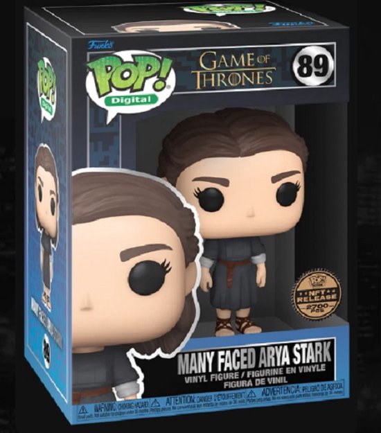 Funko Pop! Game of Thrones - Many Faced Arya Stark (NFT Legendary) #89 ...