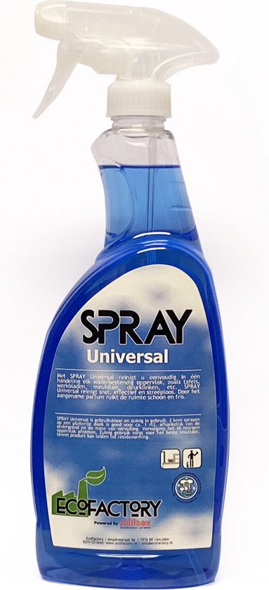 Spray Universal - Ontvetter - Effectief en streeploos - Frisse geur | bol