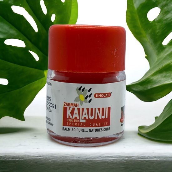 K-Veda Zarmah Kalauniji Herbal Balm 10 gram 1 stuks - Essentiele olie ...