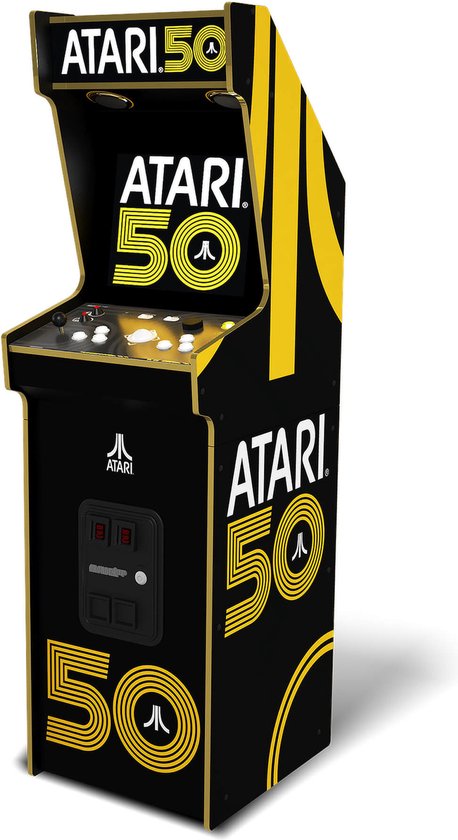 Arcade1Up - Atari 50th Anniversary - 50 Games in 1 - Deluxe Arcade Kast ...