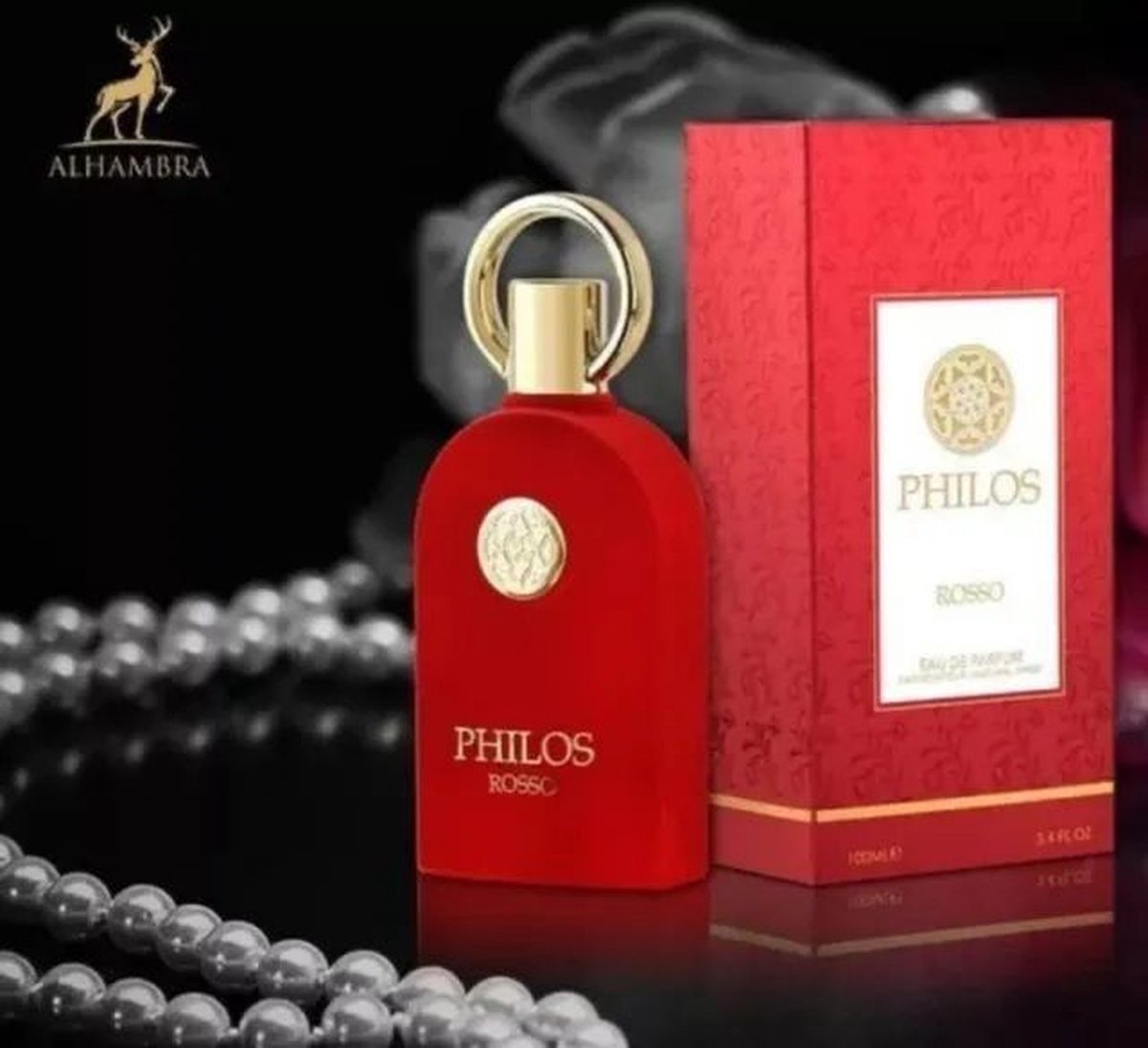 Maison Alhambra Philos Rosso - EDP 100ML - Women | bol