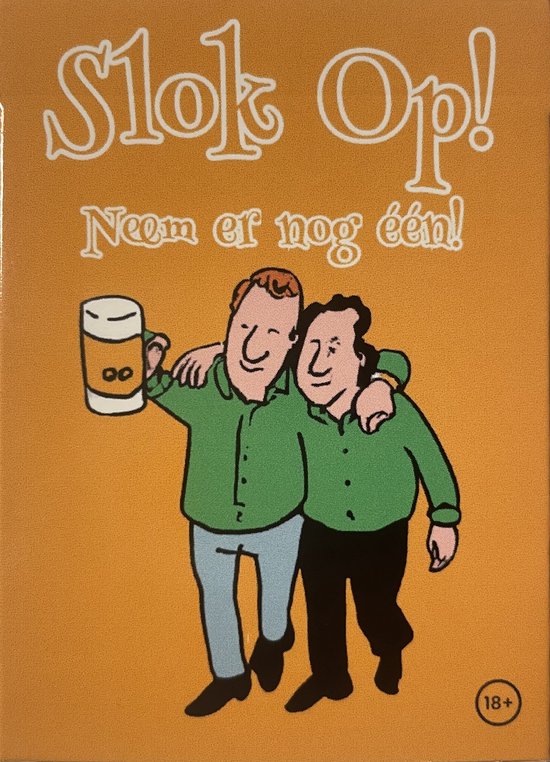 Slok Op! - Drankspel - Legendarische Avond - Kaartspel - Leuke opdrachten | Games | bol