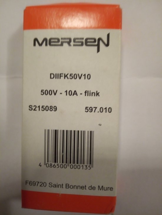 D-Patronen 10 Amp snel 5 stuks | bol