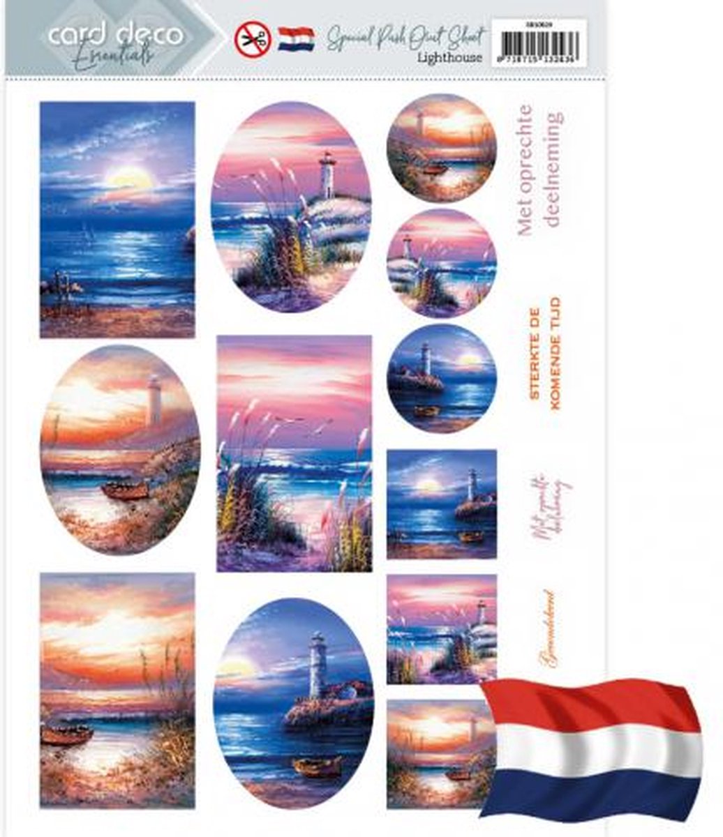 Push Out Scenery Special - Card Deco Essentials - Lighthouse (NL) | bol.com