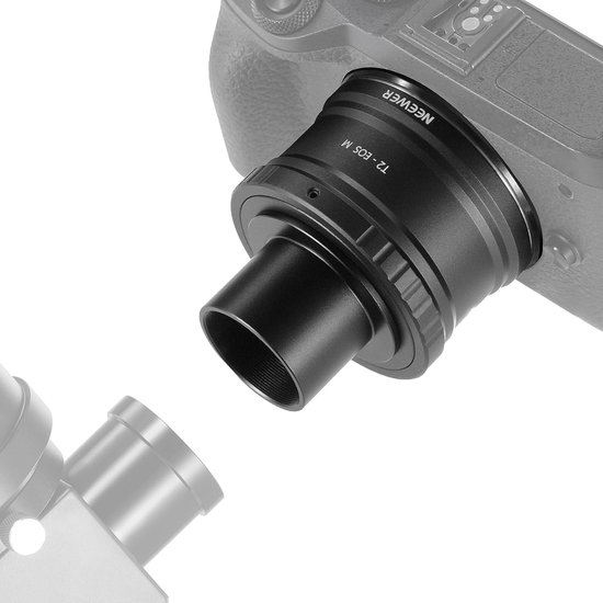 Neewer® Adapter EF-M naar T2 met Telescopische Adapter Set - 1.25 Inch ...