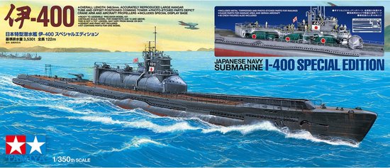 1:350 Tamiya 25426 Japanese Navy Submarine I-400 - Special Edition ...