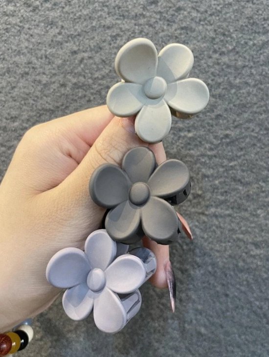 Haarklem - Haarclip - Haarspeld - Haaraccessoire - Bloem - Mini - 3.5cm ...