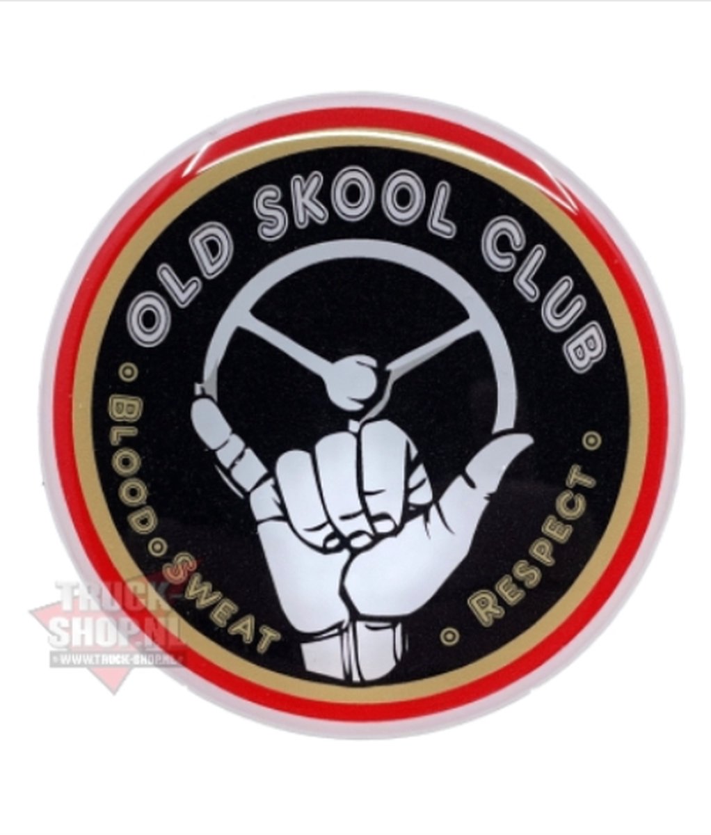 3D Hub Sticker Oldskool Club | bol.com